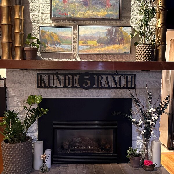 Farm Sign Metal, Custom Farm Signs, Farmhouse Sign, Ranch Entrance ...