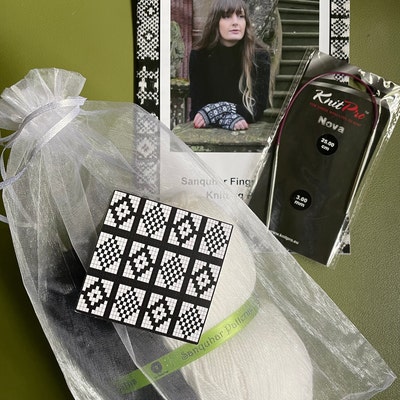 Scotland Sanquhar Knitting Kit Shepherds Plaid Cowl - Etsy