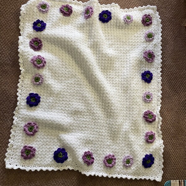 One Skein Baby Blanket Crochet Pattern PDF Download - Etsy Canada