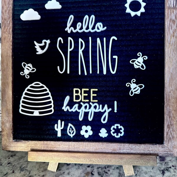 America the Beautiful Letter Board Icons - Red, White & Blue ...