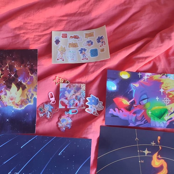 Sonic and Tails Stickers - Etsy