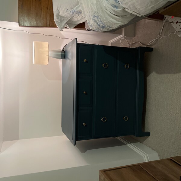 Stag Double Pedestal Mahogany Dressing Table With Stool, Stag Vanity ...