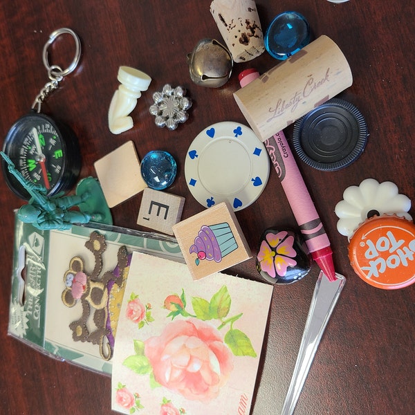 Crow Confetti Grab Bag, Magpie Candy, Found Object Jewelry, Vulture ...