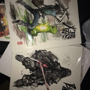 Min Aviendha Elayne Fine Art Print 8x10 Fanart Wot - Etsy