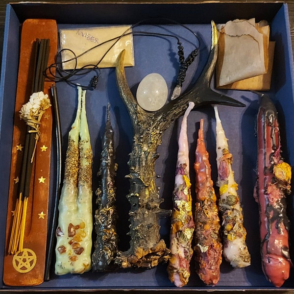 White Ritual Candles - Etsy