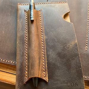 Leather Sleeve for Field Notes Pocket Size / Distressed - Etsy