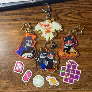 Homestuck Smuppets 1.5 Inch Double Sided Acrylic Charms - Etsy