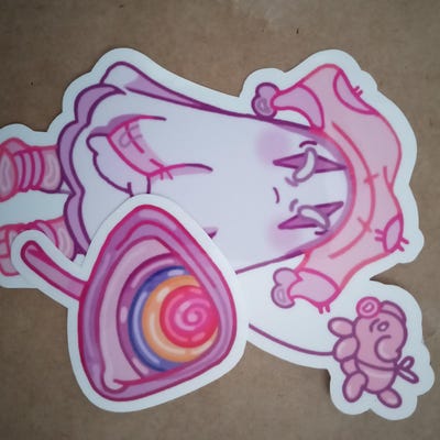 Creepy Eyes Sticker Sheet/creepycute/kidcore/weirdcore/dreamcore ...