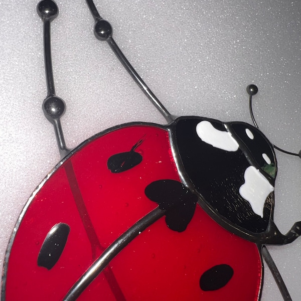 Ladybug Gifts Stained Glass Window Hangings New Mom Gift Custom Stained ...