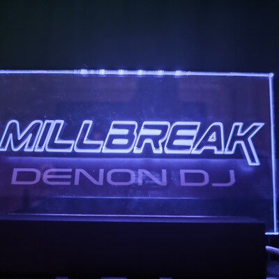 Dj Led Sign, Personalized Dj Gift, Dj Logo Design, Dj Lights, Music ...