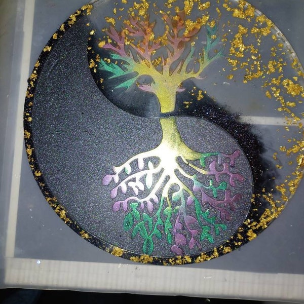 Tree of Life Mold for Wall Decoration Crystal Epoxy Resin Mold Wall ...