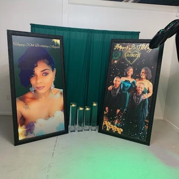 Wedding Photo Board | Birthday Backdrop | Custom Backdrop | Photo Props ...