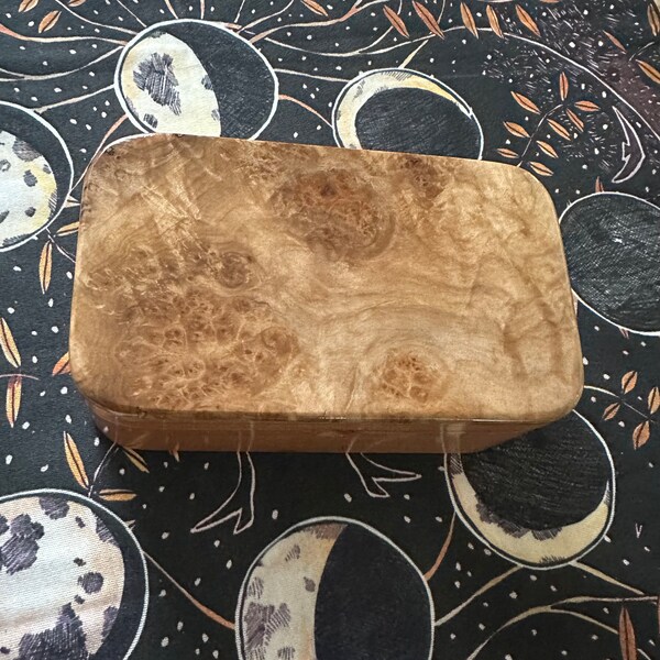 Tree of Life Engraved Wooden Treasure Box of Mahogany Handmade in the ...