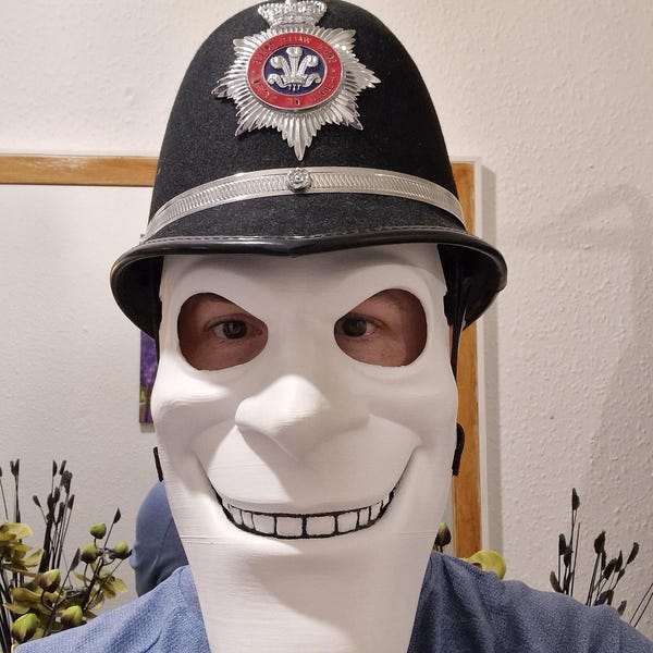 DOOM Guy Mask - 3D Printed Doom Slayer Helmet for Cosplay, Halloween ...