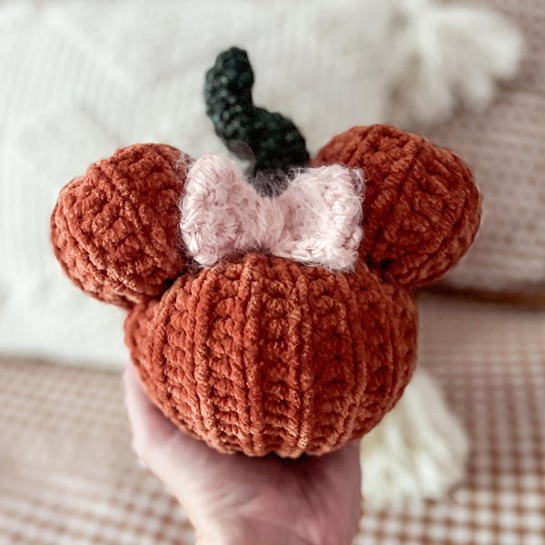 Magic Mouse Farmhouse Pumpkin Crochet Pattern | PDF DOWNLOAD ...