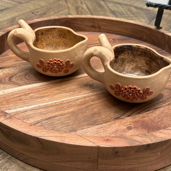 Black Clay Bowl, Mexican Clay Pottery, Salsera De Barro, Sauce Bowl ...