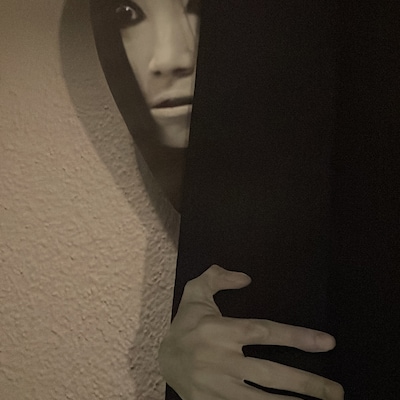 The Grudge Cut Out Halloween Decor Prank - Etsy Denmark