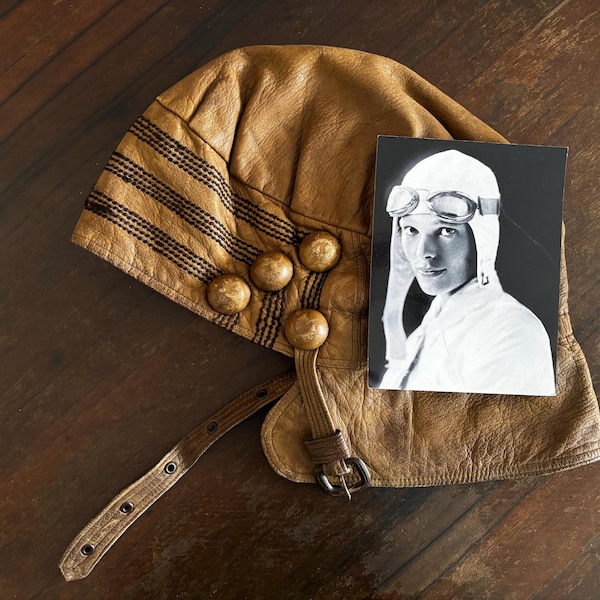 VINTAGE 50's Lady Woman Motoring Cap Driving Convertible Classic Car ...
