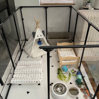 Digital Download Plans for Luxury Bunny Cubby Free Roam - Etsy