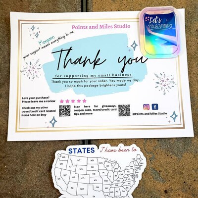 Flight Attendant Thank You Card, Flight Crew Thank You Card, Airplane ...