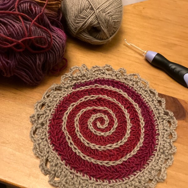 When Alice Fell-spiral Construction. Photo Tutorial and Crochet Pattern ...