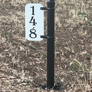 12x6 Reflective Custom Address Sign - Etsy