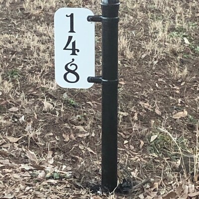 12x6 Reflective Custom Address Sign - Etsy