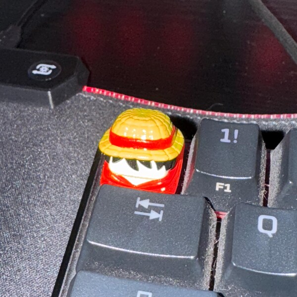 Pink Bear Keycap | Cute Kawaii Animal Keycap | Custom Keycap | Artisan ...