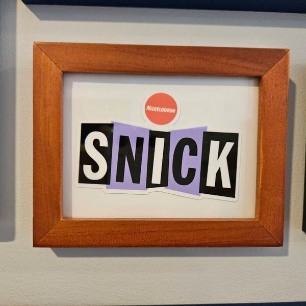 SNICK Sticker | Nickelodeon Sticker | Saturday | 90s Sticker | Fun ...