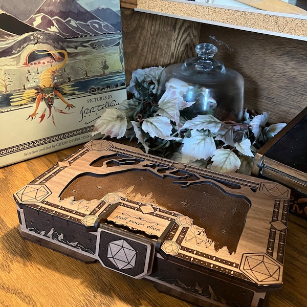 Bookbox With Character Sheet, Dicebox and Storage for Your Rpg Needs AI ...