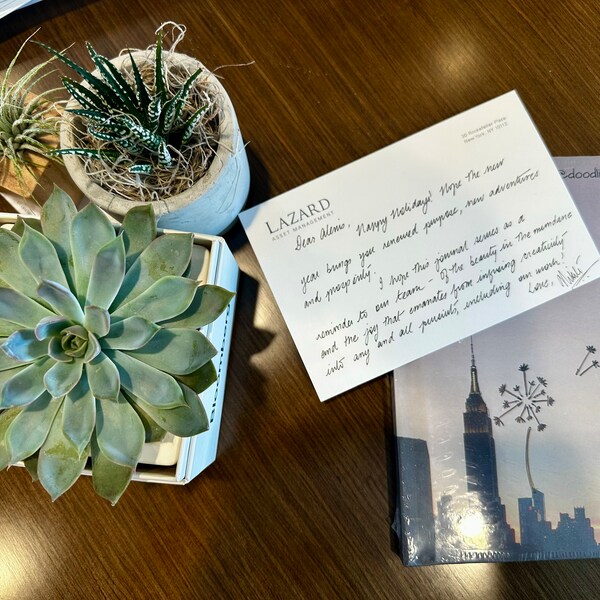 Hand Drawn Submarine Doodle NYC Skyline Writing Journal, Artsy Travel ...