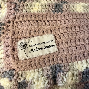 Cotton Sewing Label Set Customized With Your Text, Quilting Label ...