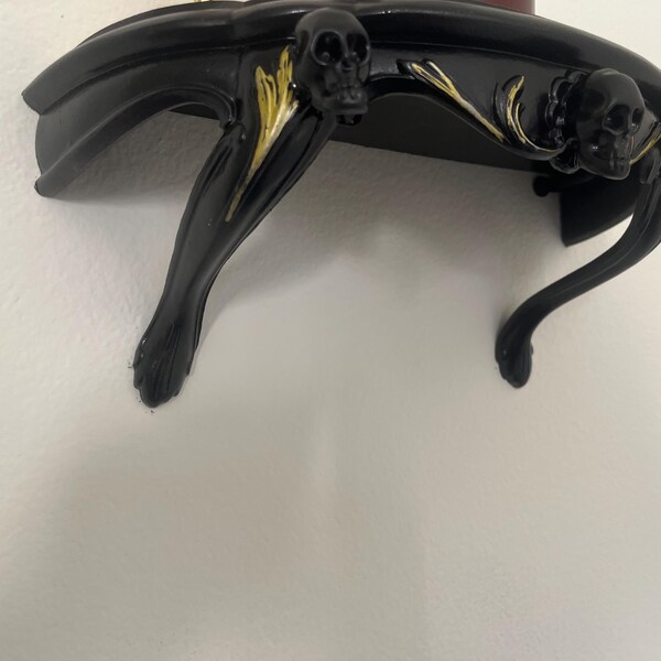 Gothic Skull Centerpiece, Skull Floral, Goth Skull Flower Pot, Skull ...