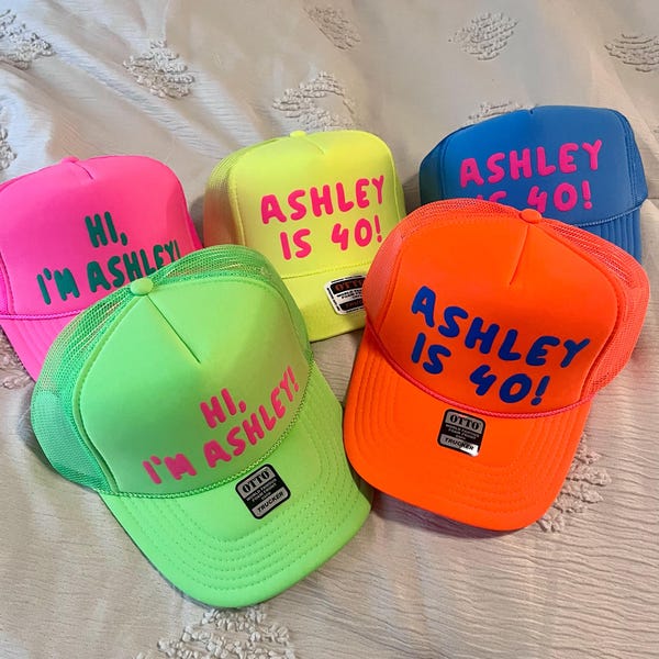 Custom Puff Print Hat, Custom Foam Hat, Custom Mesh Trucker Hat, High ...