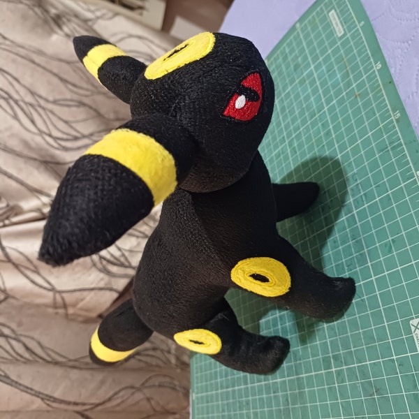 Umbreon Plush Sewing Pattern Pdf Instructions - Embroidery Files ...