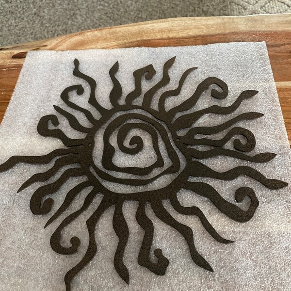 Hippie Fun Wacky Sun | THE ORIGINAL | Unique Metal Sun | Garden Decor ...