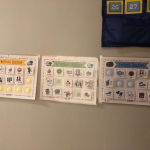 Daily Visual Schedule 120 Routine and Activity Cards, Includes Charts ...