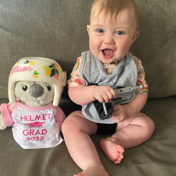 Baby Helmet Cranial Band Bear Graduation Shirt, Doc Band Graduation ...