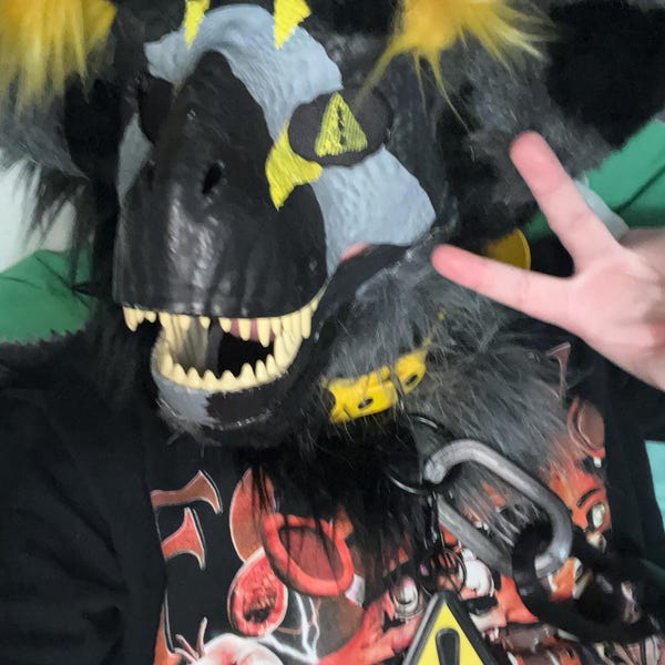 Aroace Chunky Spike Collar | Fursuit Collar | Cosplay Collar | Costume ...