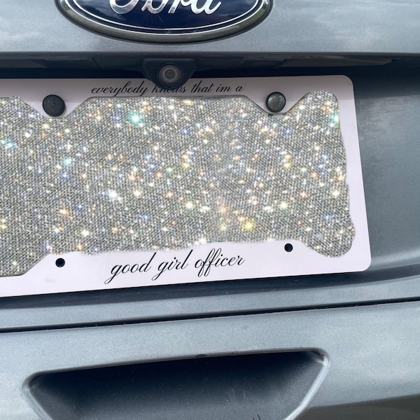 Aesthetic License Plate Frame, Lana Del Rey Aesthetic, Everybody Knows ...