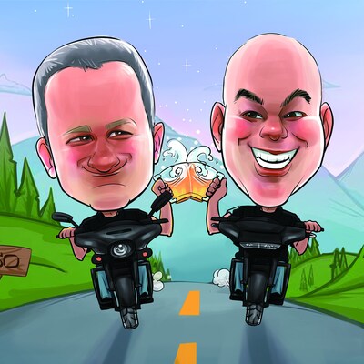 Custom Caricatures From Photos, Cartoon Portrait Illustrations ...
