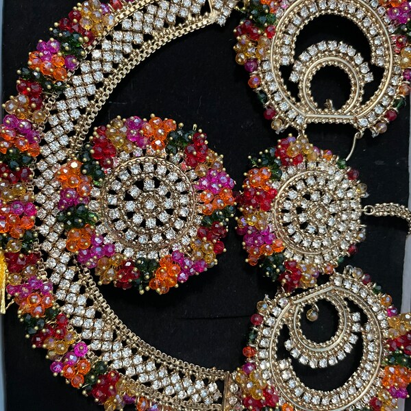 Haath Phool, Haath Panja, Hand Harness Single Piece / Indian Pakistani ...