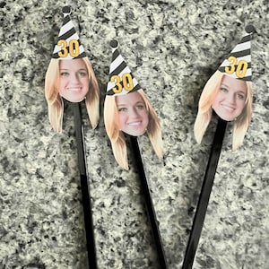 Custom Face Fans on a Stick Face Cutouts for Bachelorette - Etsy