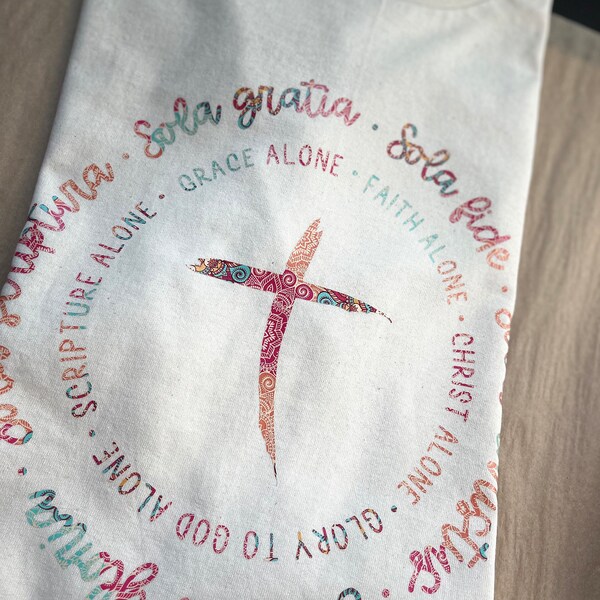 Five Solas SVG / Reformed SVG / Sola Scriptura / Sola Fide / Sola ...