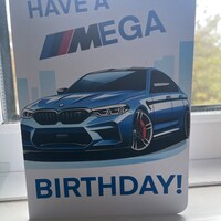 Have A Wheelie Great Birthday Card Birthday Card for Biker Motorbike ...