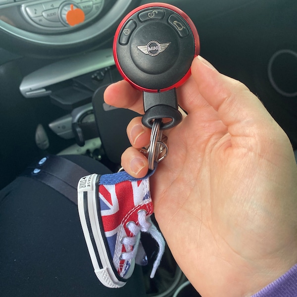 Metal Smart Key Fob Ring for MINI Cooper R55 R56 R57 R58 R59 R60 R61 07 ...