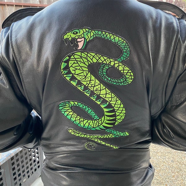 Tunnel Snakes Patch Large Embroidered Fallout - Etsy