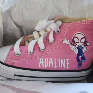 Spidey Converse, Spiderman Shoes, Ghost Spider Gwen, Miles Morales ...
