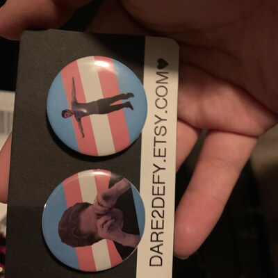 Jerma985 Jerma Twitch Streamer Transgender Flag Meme Pins - Etsy UK