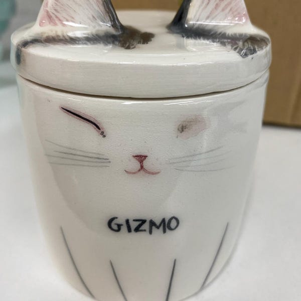 White Ceramic Baby Sloth Yarn Bowl, Knitting Bowl, Wool Bowl. Decorated ...